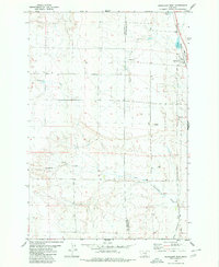 1980 Map of Broadview West, Stillwater County, MT — High-Res | Pastmaps